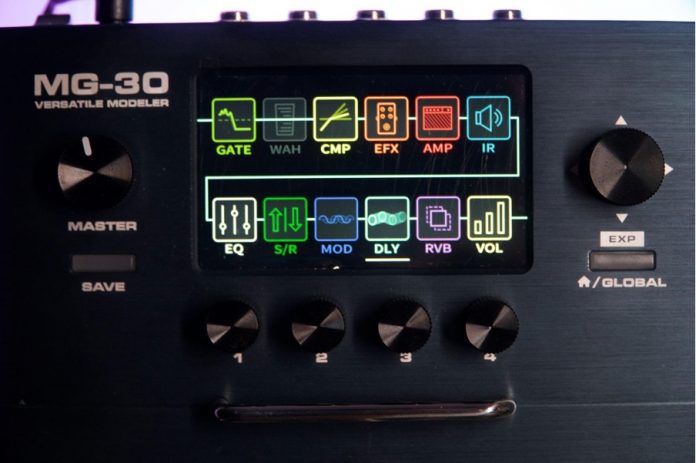 NUX MG-30評測，對綜合效果器新手友善嗎？ | 樂手巢 YSOLIFE