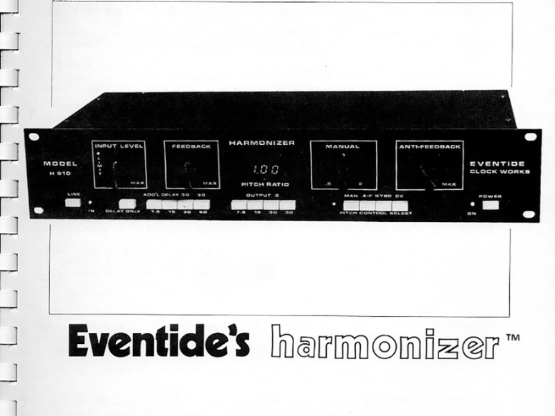 Eventide H910 Harmonizer ，心目中最「摩登」的效果器 | 樂手巢 YSOLIFE