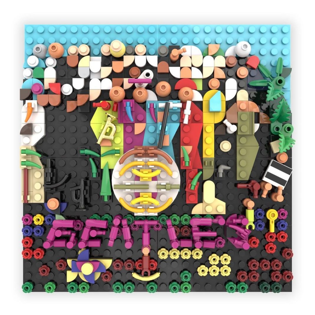 唱片封面樂高化，做不出細節又100%虛擬卻很有溫度 | 樂手巢 YSOLIFE